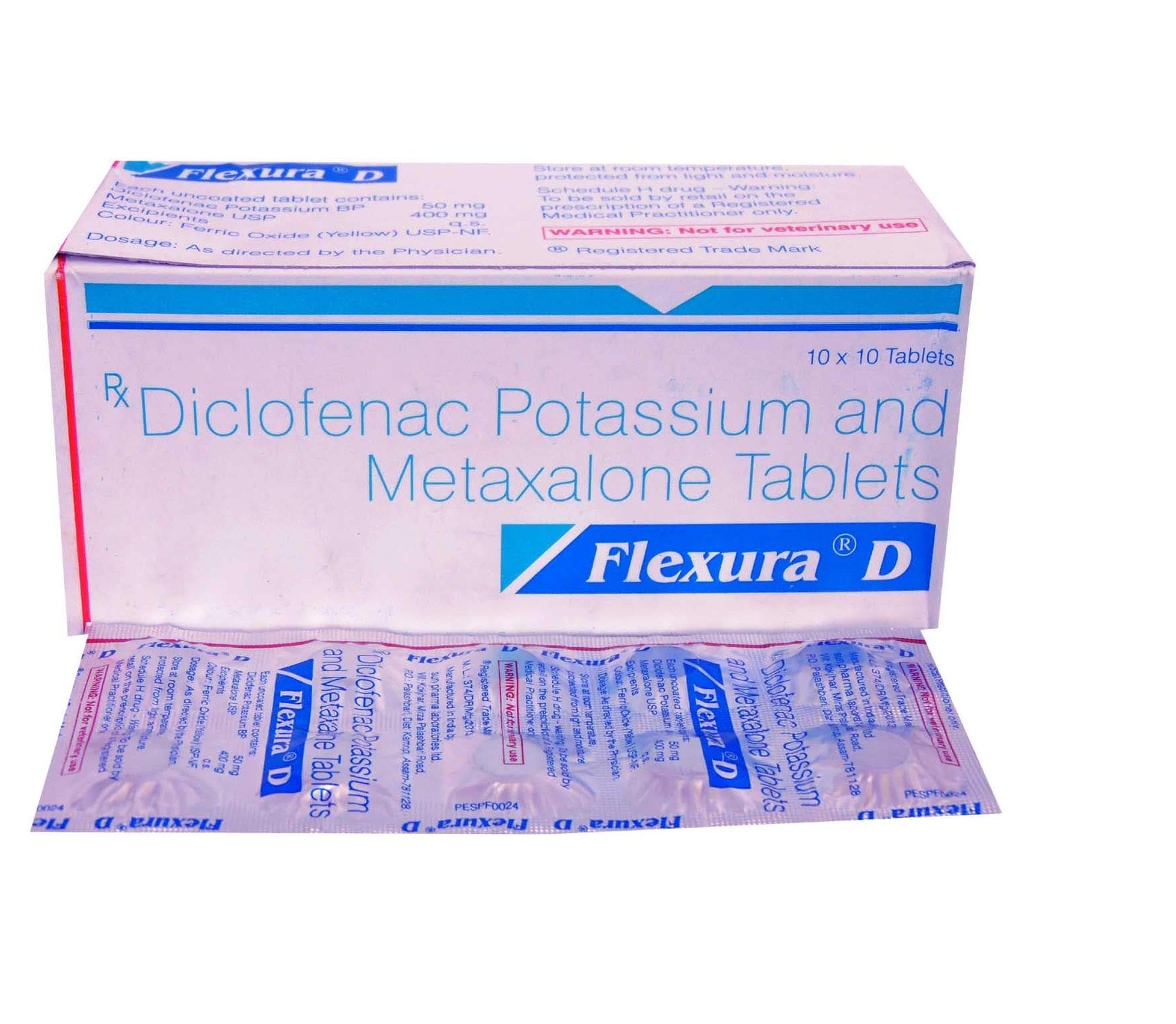 Duraflex (Diclofenac+Metaxalone) Tablet – Silk Pharmacy