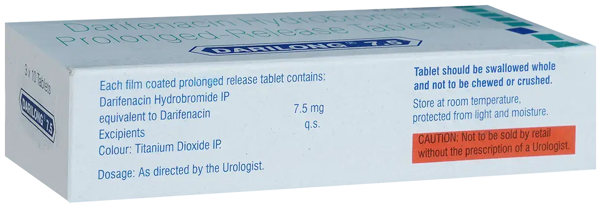 Enablex (Darifenacin ER) Tablet ER – Silk Pharmacy
