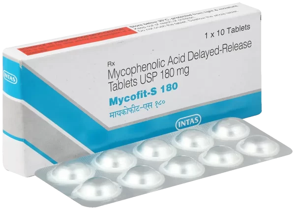 Myfortic (Mycophenolate Sodium DR) Tablet DR – Silk Pharmacy