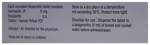 Stromectol (Ivermectin) Dispersible Tablet – Silk Pharmacy