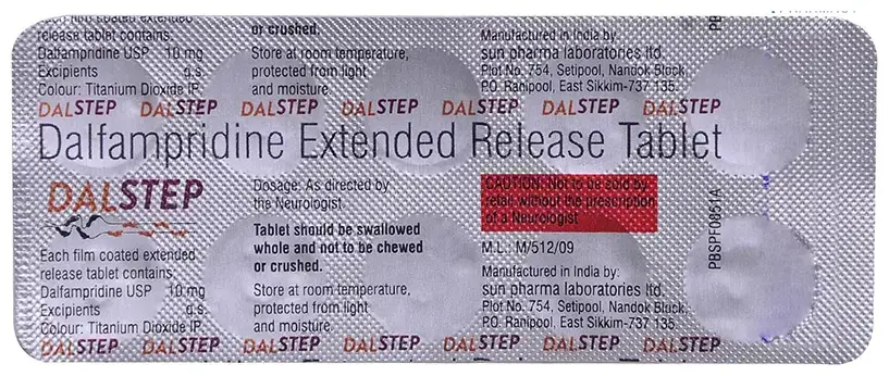 Ampyra (Dalfampridine ER) Tablet ER – Silk Pharmacy