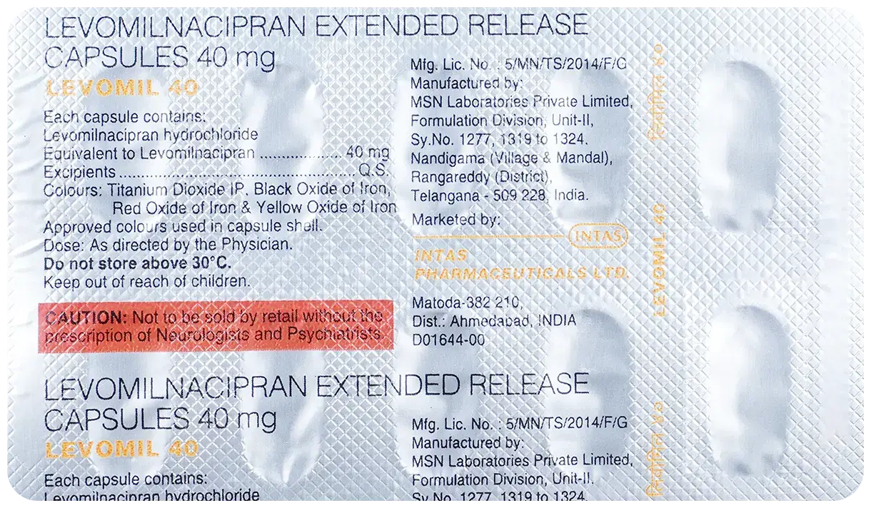 Fetzima (Levomilnacipran) Capsule ER – Silk Pharmacy