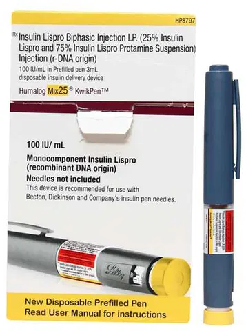 Humalog 75/25 (Insulin Lispro 75/25) Kwikpen – Silk Pharmacy