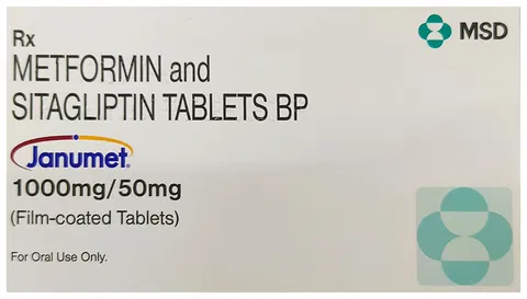 Janumet (Metformin + Sitagliptin) Tablet – Silk Pharmacy