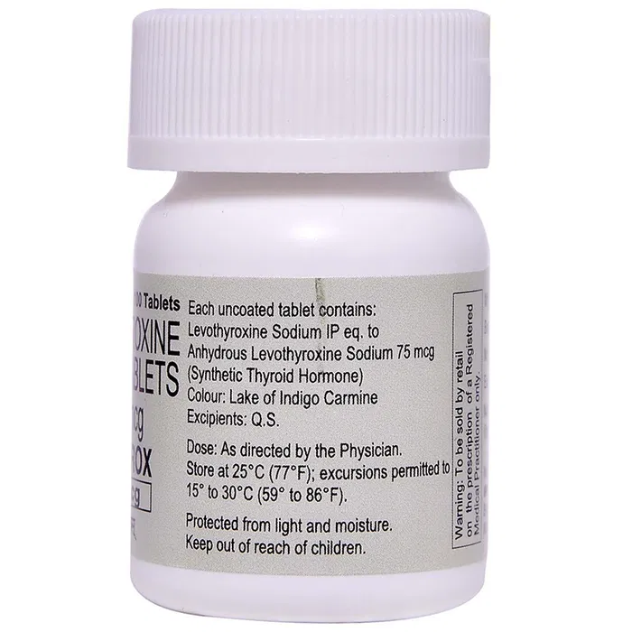 Synthroid (Levothyroxine) Tablet – Silk Pharmacy