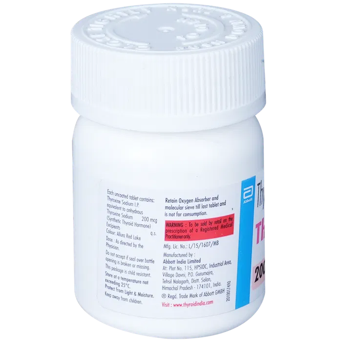 Synthroid (Levothyroxine) Tablet – Silk Pharmacy