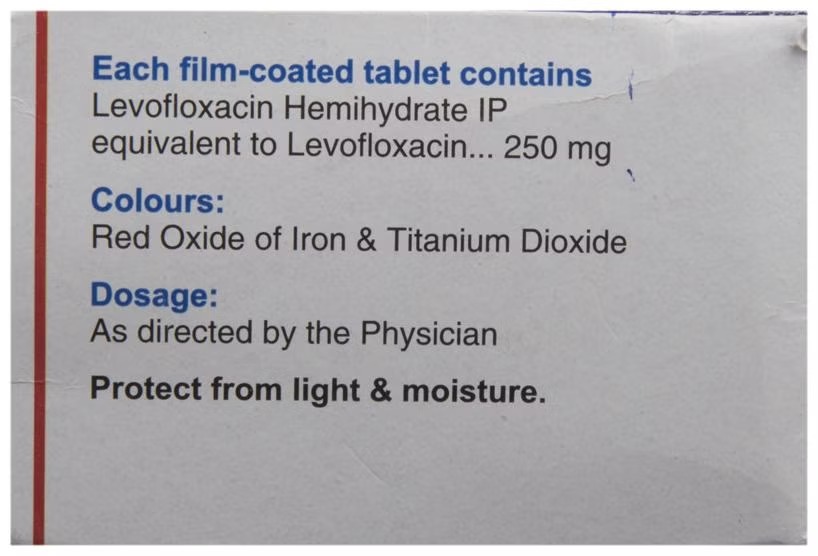 Levaquin (Levofloxacin) Tablet – Silk Pharmacy
