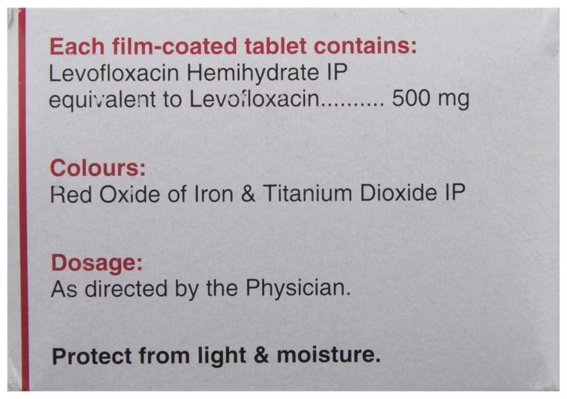 Levaquin (Levofloxacin) Tablet – Silk Pharmacy